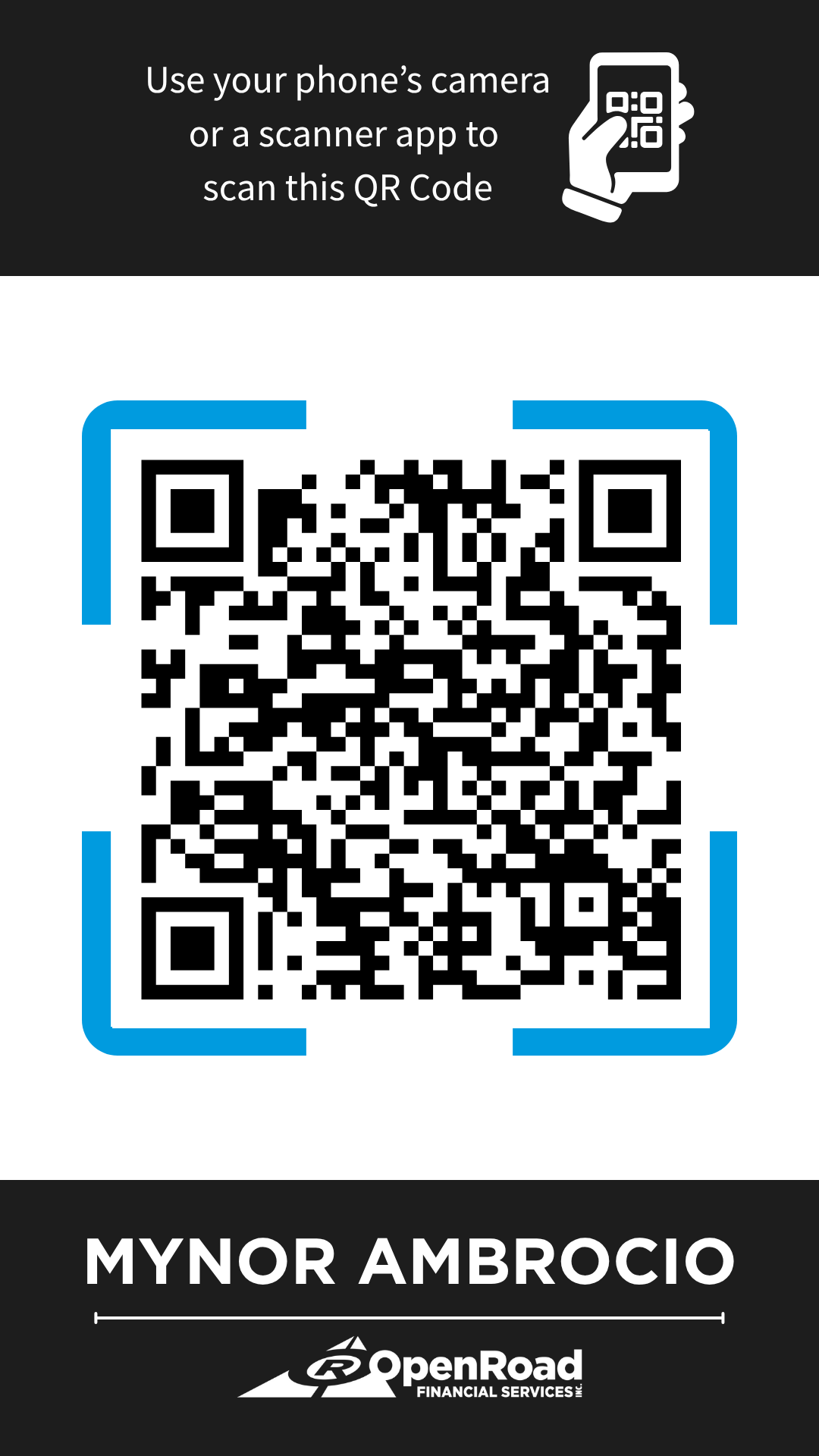 Mynor Ambrocio – OpenRoad Financial Services