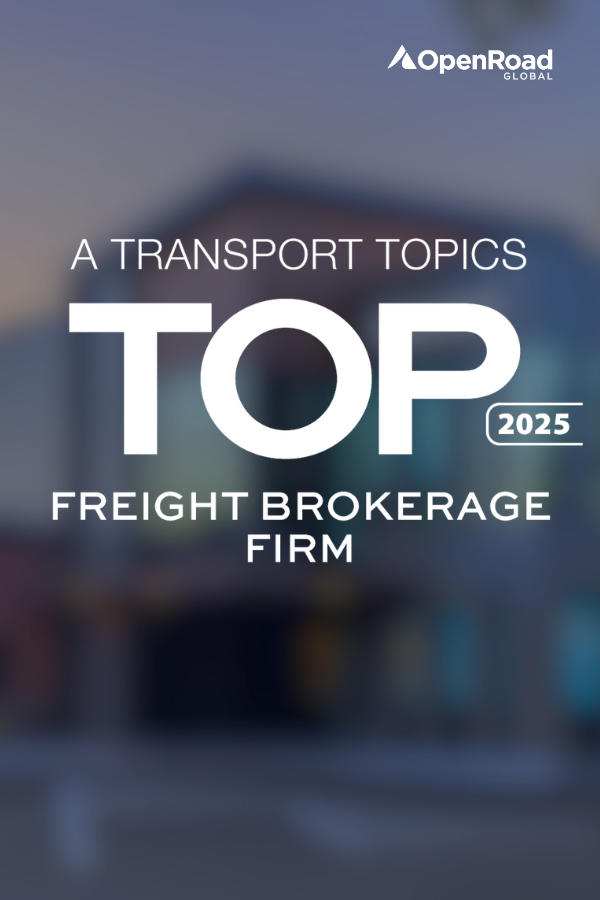 OpenRoad Recognized as 78th on the Transport Topics 2025 list of Top 100 Freight Brokerages in ...
