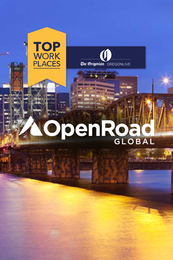 OpenRoad Global Ranks No. 2 on The Oregonian’s List of Top Midsize Employers - OpenRoad Global